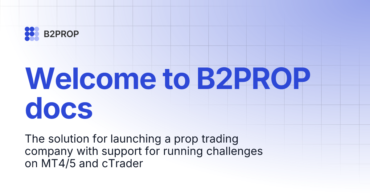 Welcome to B2PROP docs | B2PROP docs